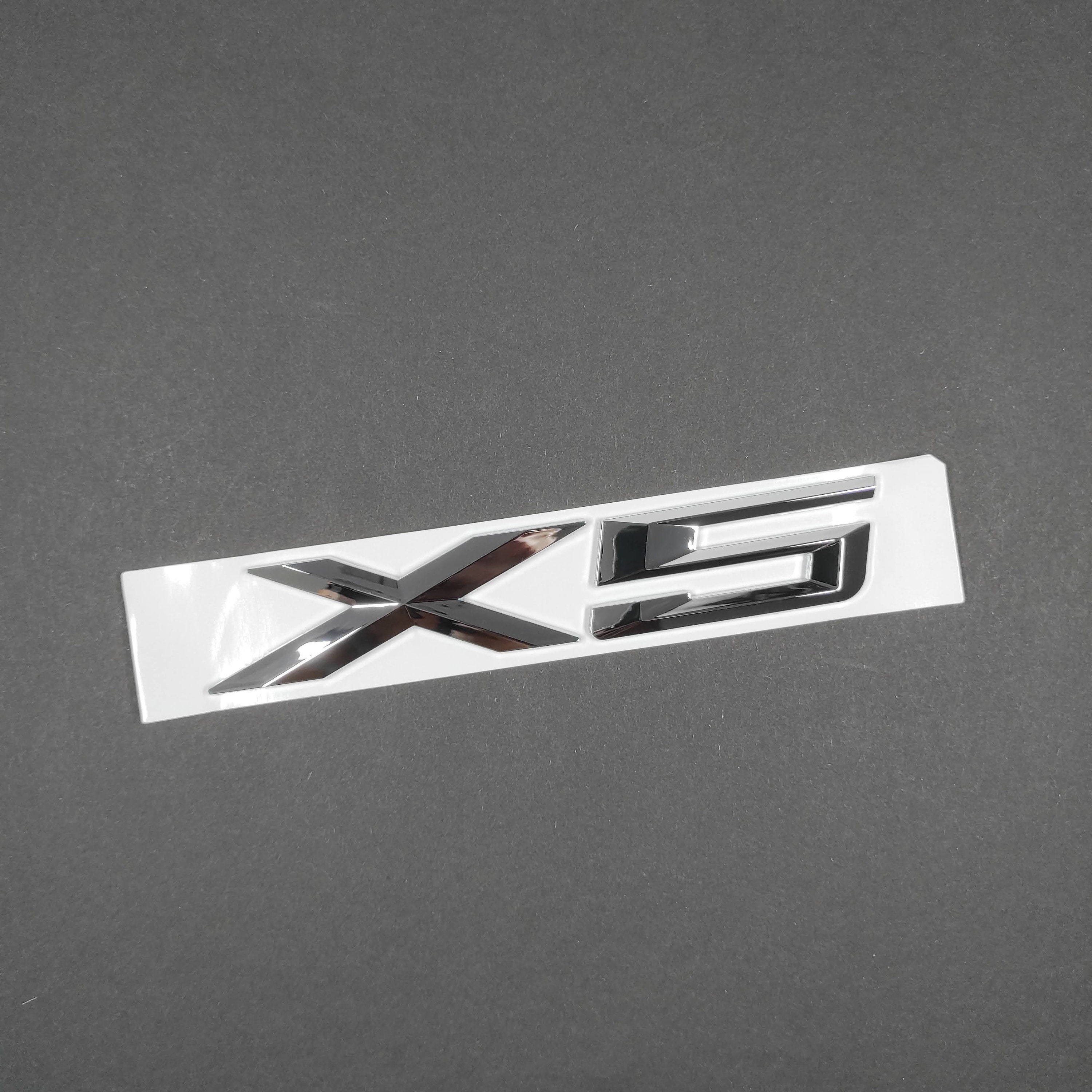 BMW X5 E53 E70 Chrome Rear Emblem Badge 2001-2013 - Etsy