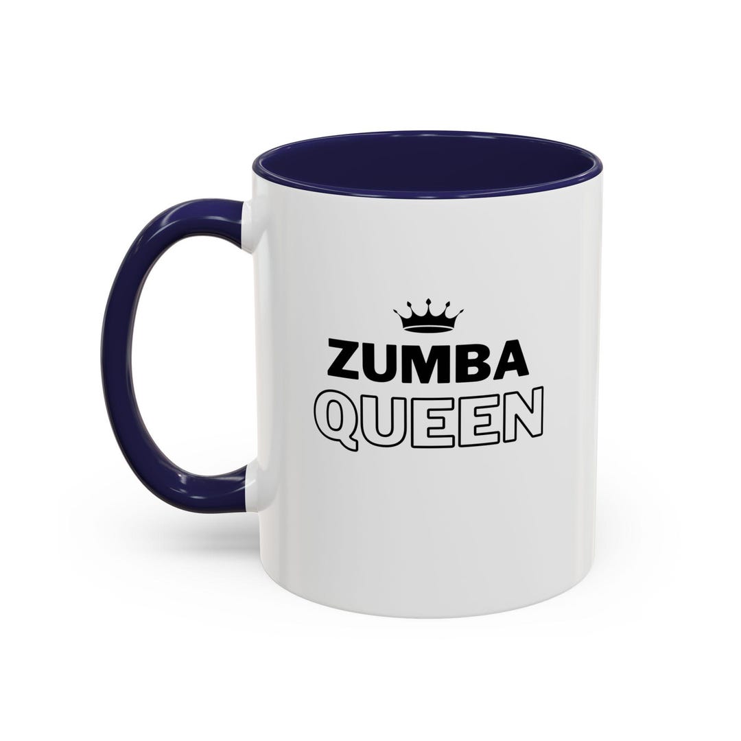 Personalized Coffee Mug: Zumba Queen, Customizable Mug for Zumba Lovers ...