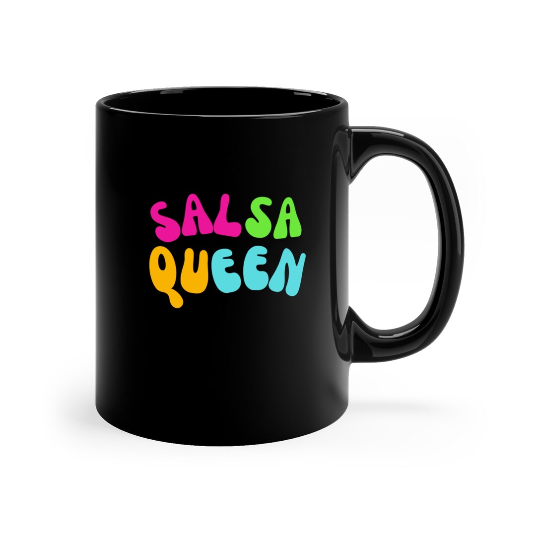 Salsa Queen Mug, Gift for Salsa Dancer, Dance Coffee Mug, Salsa Dance ...