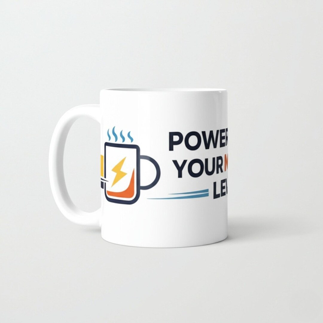 Power up Your Motivation | Positive Energy Coffee Mug | Start Your Day ...