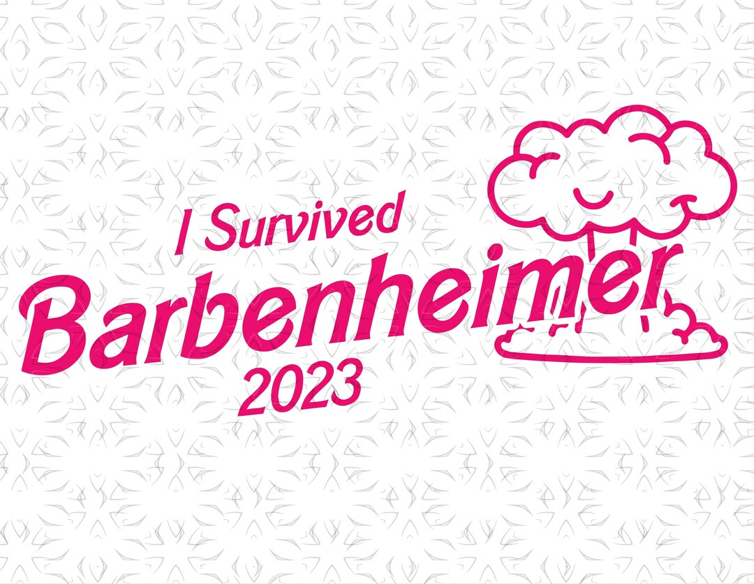 I Survived Barbenheimer 2023 PNG Barbenheimer Png - Etsy