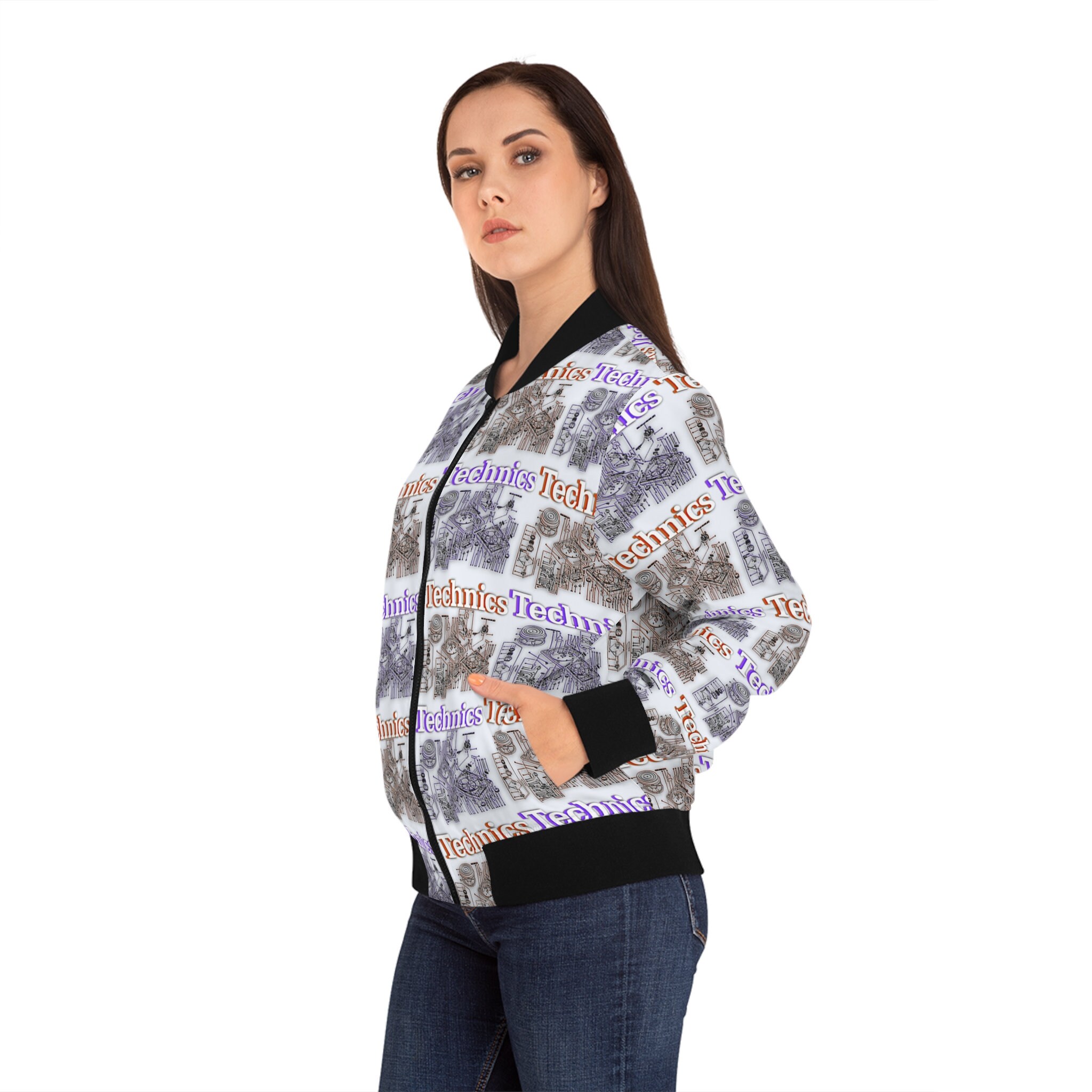 Technics Women's Bomber Jacket sold by Brown Leonie | SKU 79678286 ...