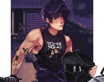 Seb in the Rain Stardew Valley Art Print - Etsy