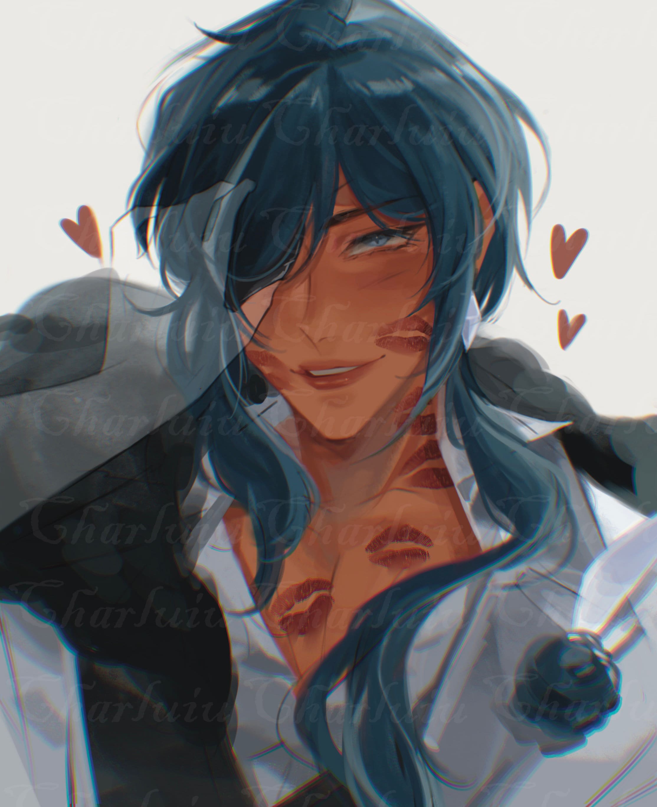 Genshin Impact Kaeya ART PRINT - Etsy