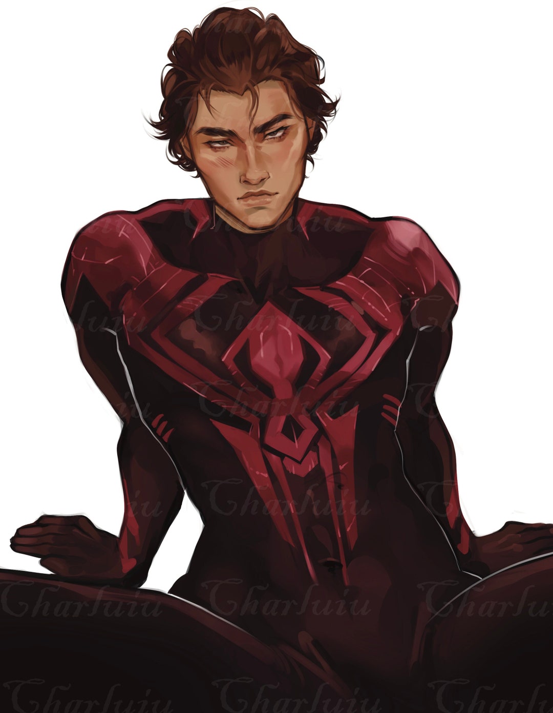 Miguel O’hara Spiderverse ART PRINT - Etsy Miguel O’hara Spiderverse ART PRINT - Etsy