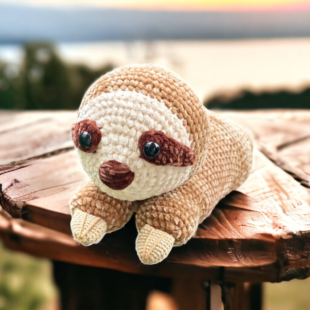 Crochet Pattern Sloth Sloth Crochet Amigurumi Crochet Pattern - Etsy