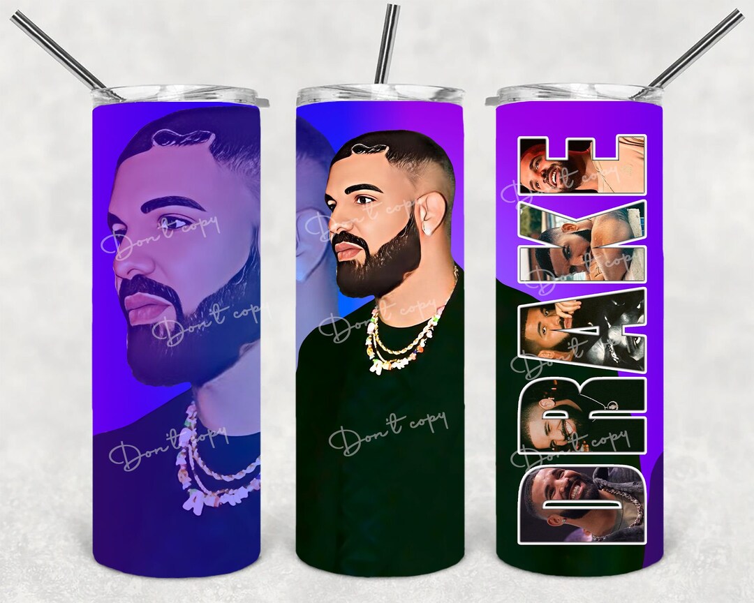 Drake Seamless Sublimation Designs PNG L Skinny Tumbler 20 Oz L 30 Oz ...