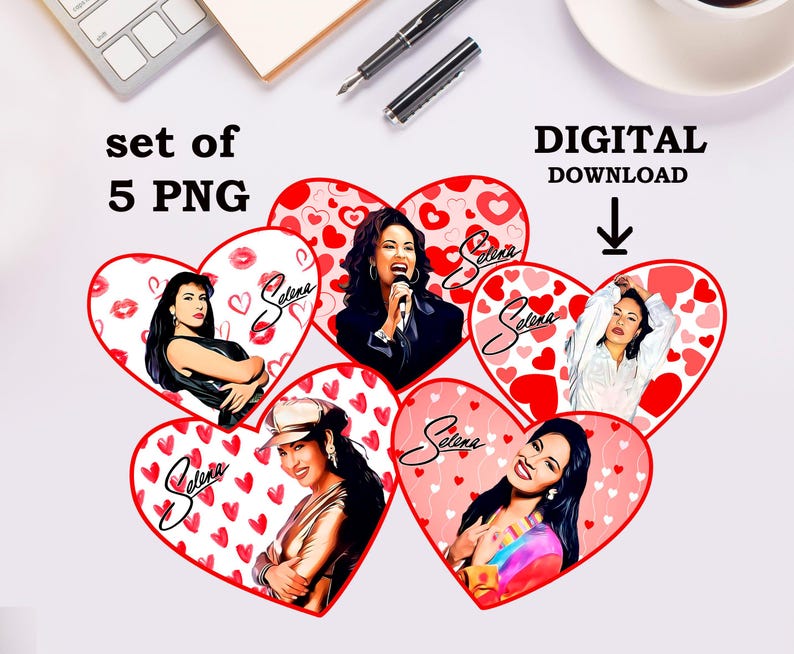 Selena Quintanilla Designs Png Digital Download File, Sublimation ...