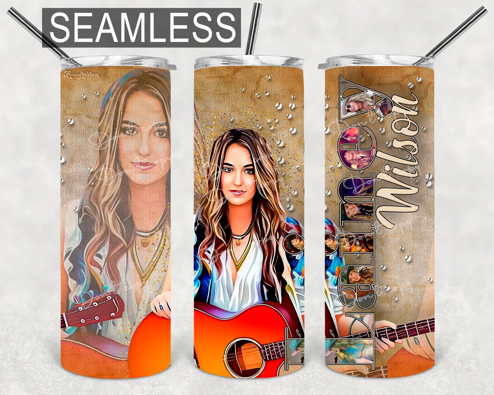 Lainey Wilson Tumbler Wrap 20 Oz PNG Seamless Sublimation Designs PNG ...