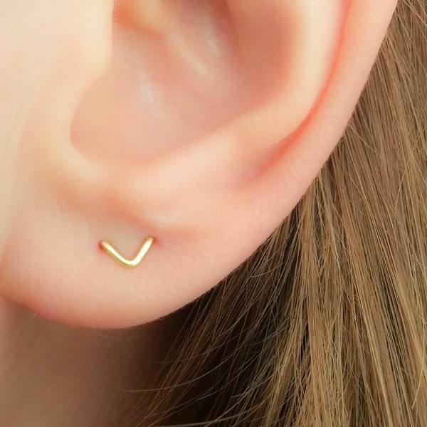 Double Lobe Piercing - Etsy