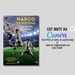Editable Soccer Birthday Invitation: Canva Template (digital Download ...