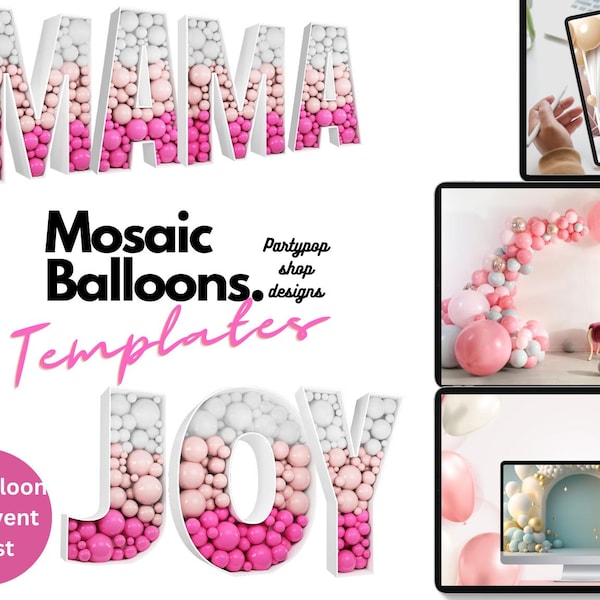 Alphabet Balloons - Etsy