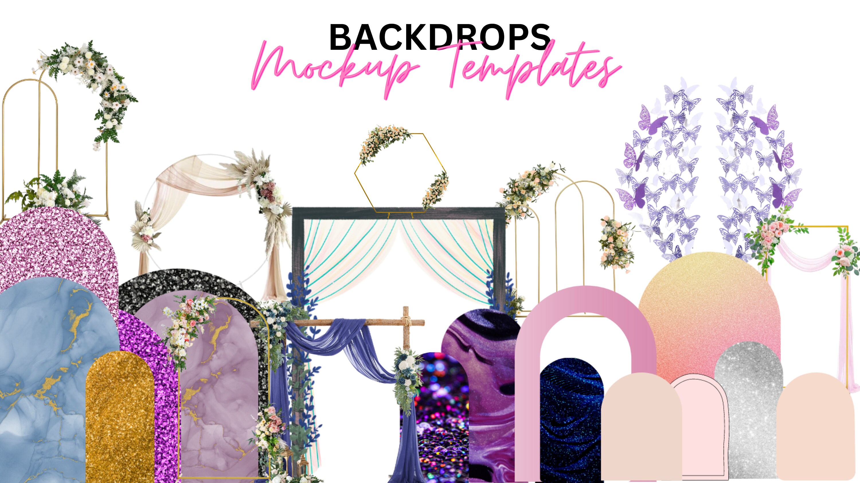 THE MEGAPACK BUNDLE, Png Svg Party Pack for Event Stylists, Graphic ...