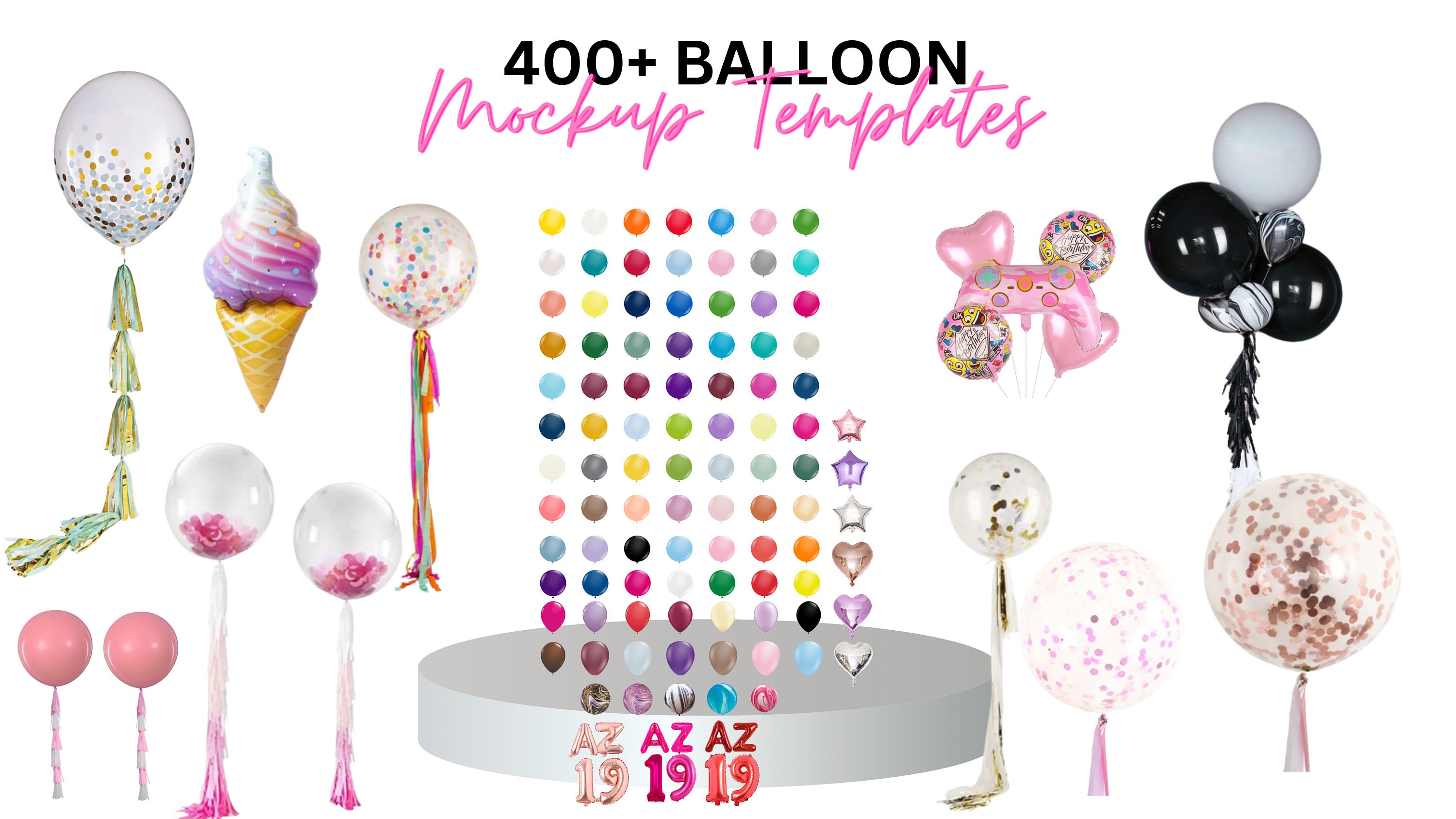 EVENT BASH BUNDLE, Png Svg Party Pack for Event Stylists, Graphic ...