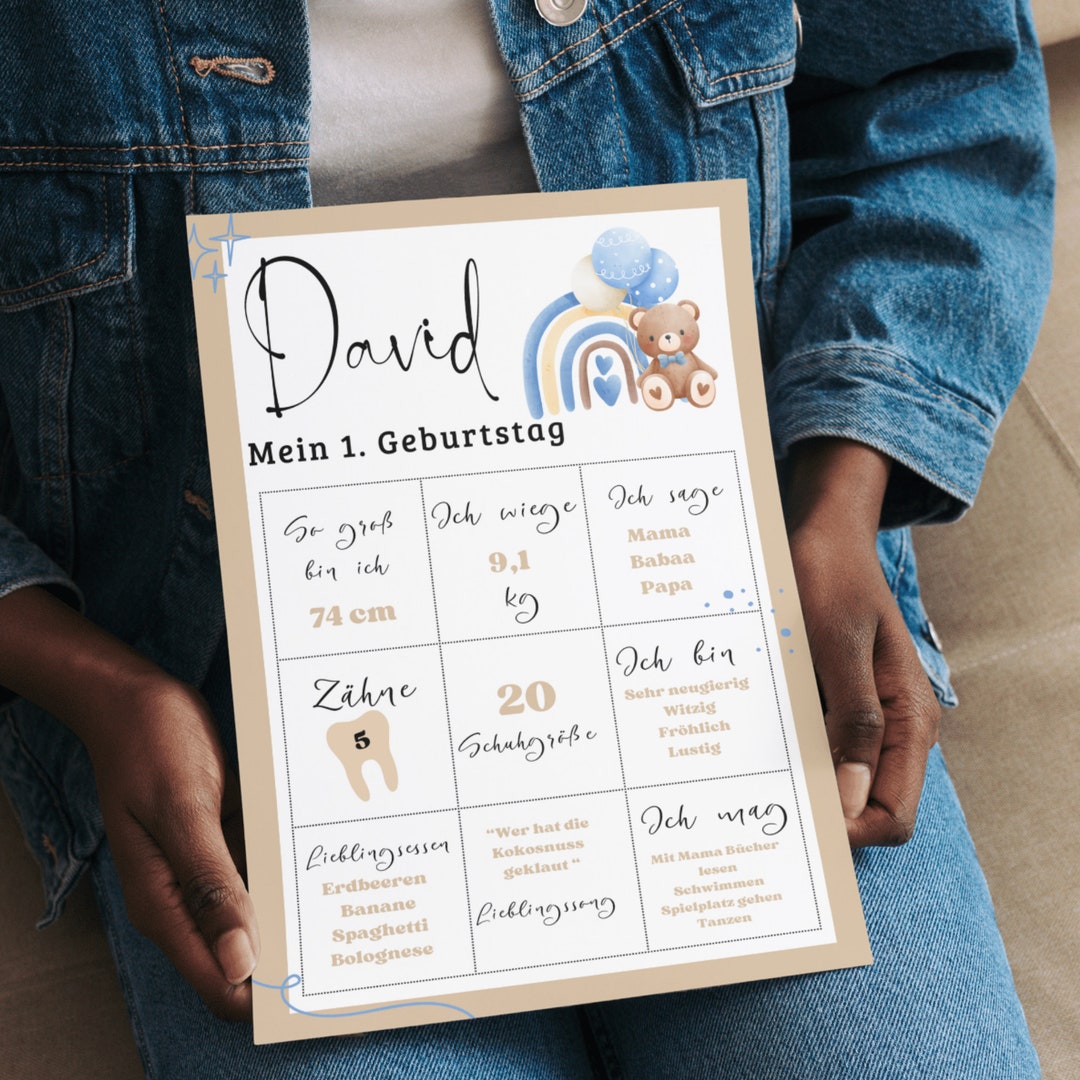 Milestone Poster, Birth Board, Milestone Board, Birth Announcement ...