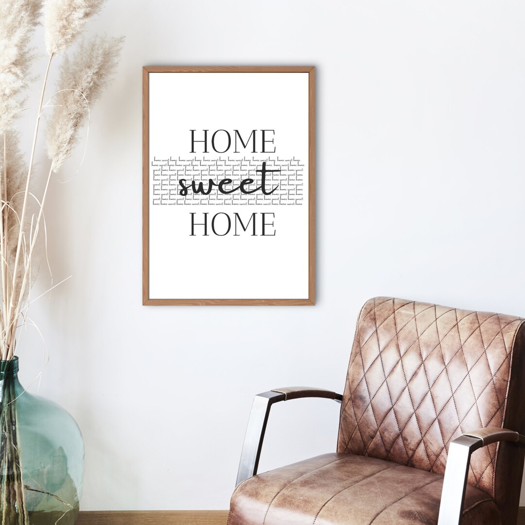 Posters | Deco, Mural | Home Sweet Home | Digital Download ...