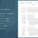 2 Page Resume Template Professional Clean Simple Minimalist CV Template ...