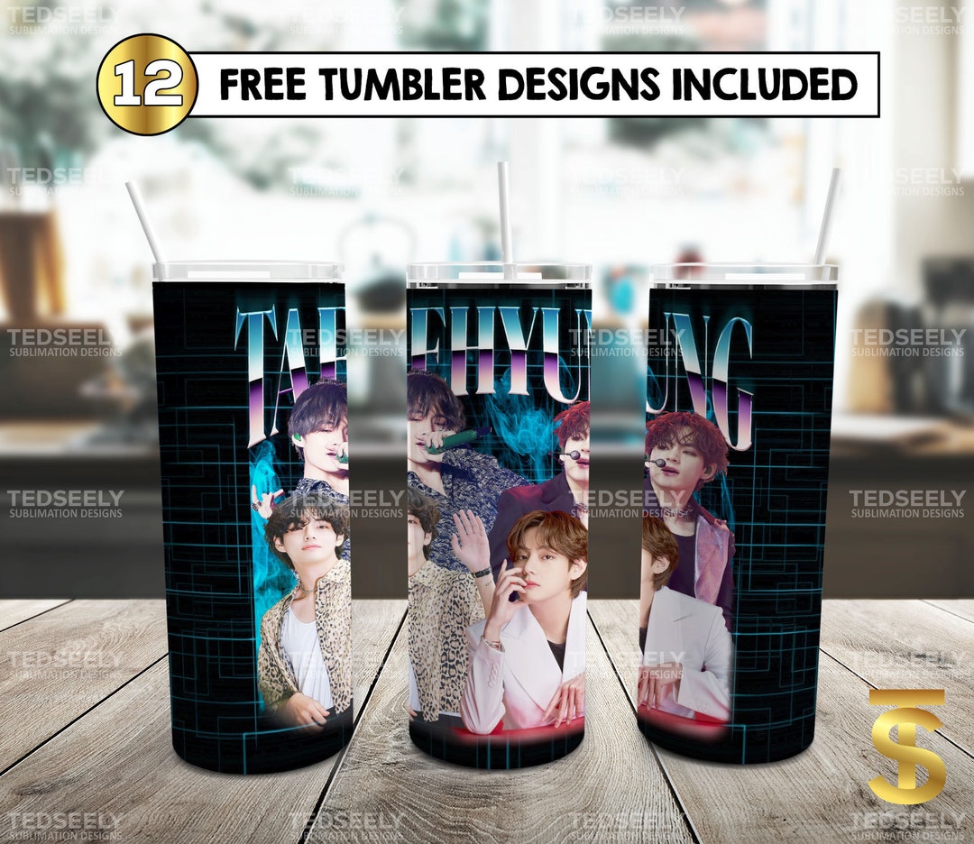 Singer Skinny Tumbler 20 Oz Sublimation Design PNG Celebrity Tumbler ...
