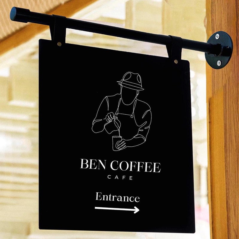 Hanging Metal Sign - Etsy