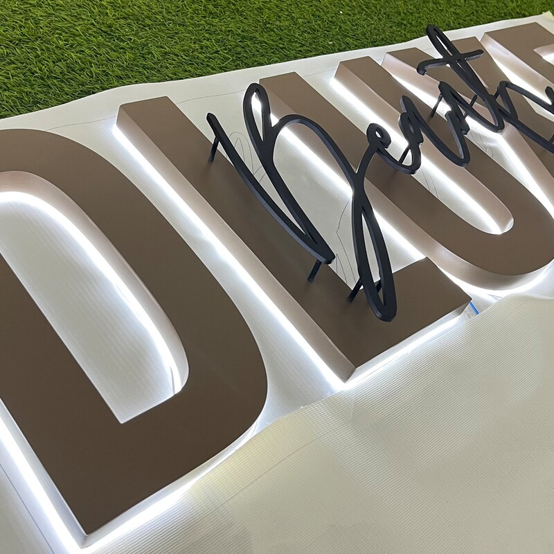 Backlit Wood Sign - Etsy