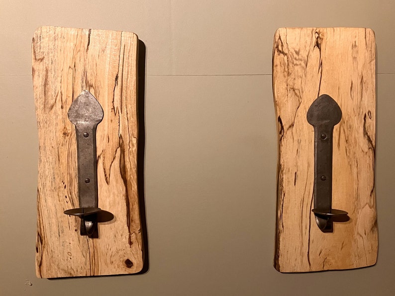 Rustic Candle Holders - Etsy