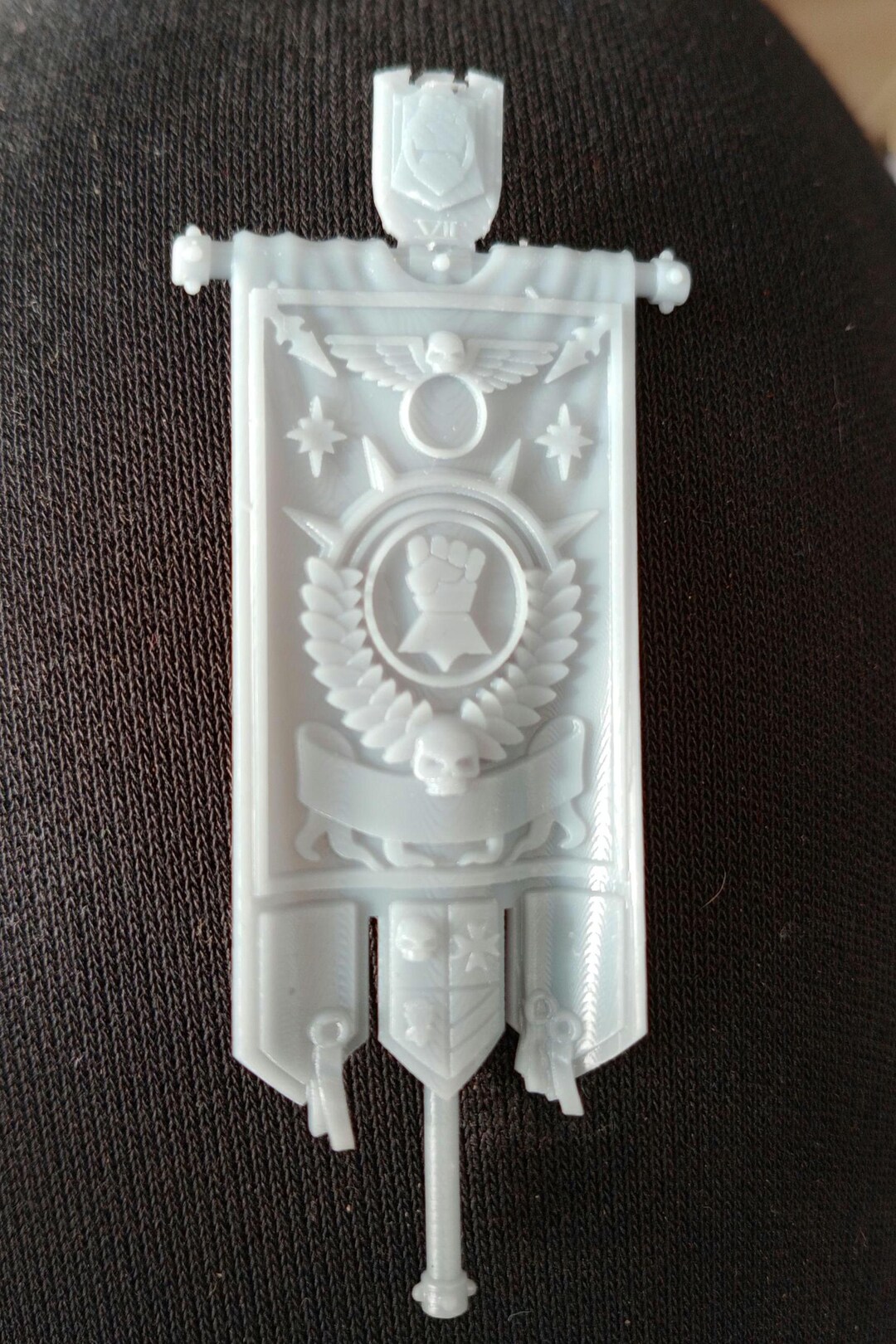 Imperial/crimson Fists Chapter Banner-highly Detailed-resin Wargaming ...