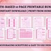 Faith-based Printable Bundle Christian Planner Printable To-do Weekly ...
