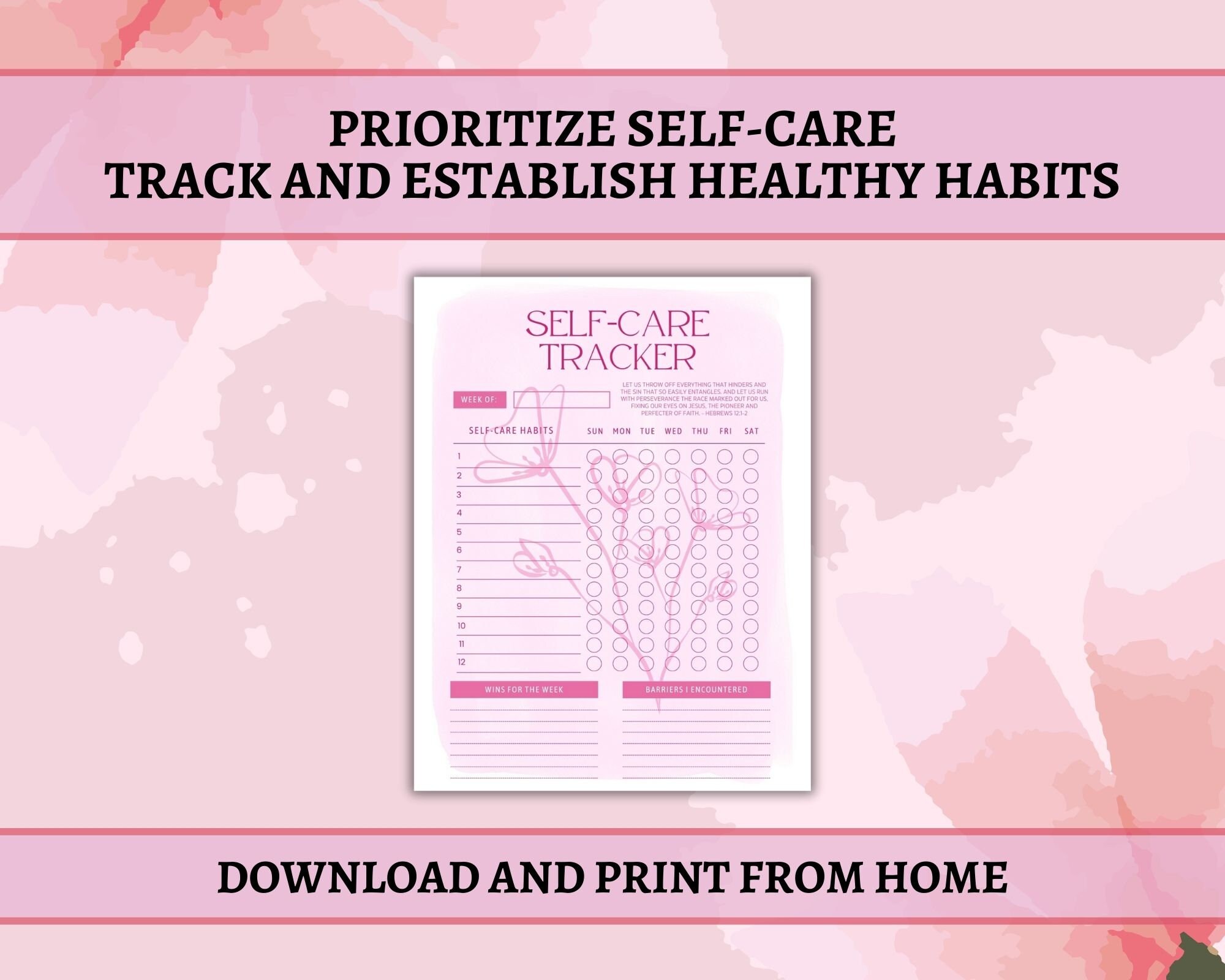 Faith-based Printable Bundle Christian Planner Printable To-do Weekly ...