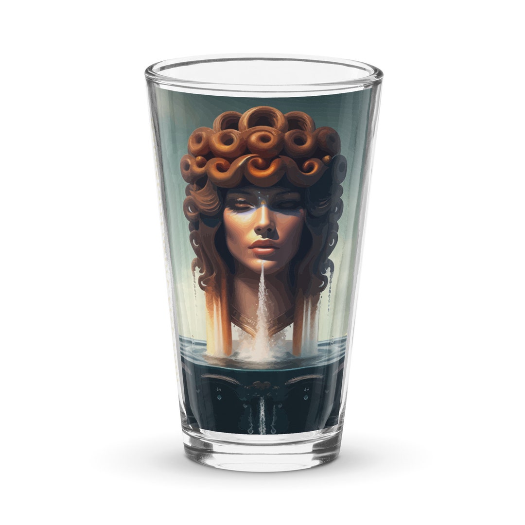 Mythical Goddess Gang-starr Custom Designer Shaker Pint Glass - Etsy