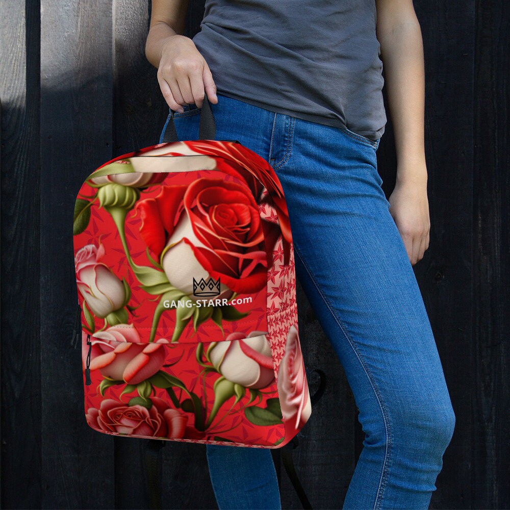 GANG-STARR Rock Star Rose Backpack - Etsy