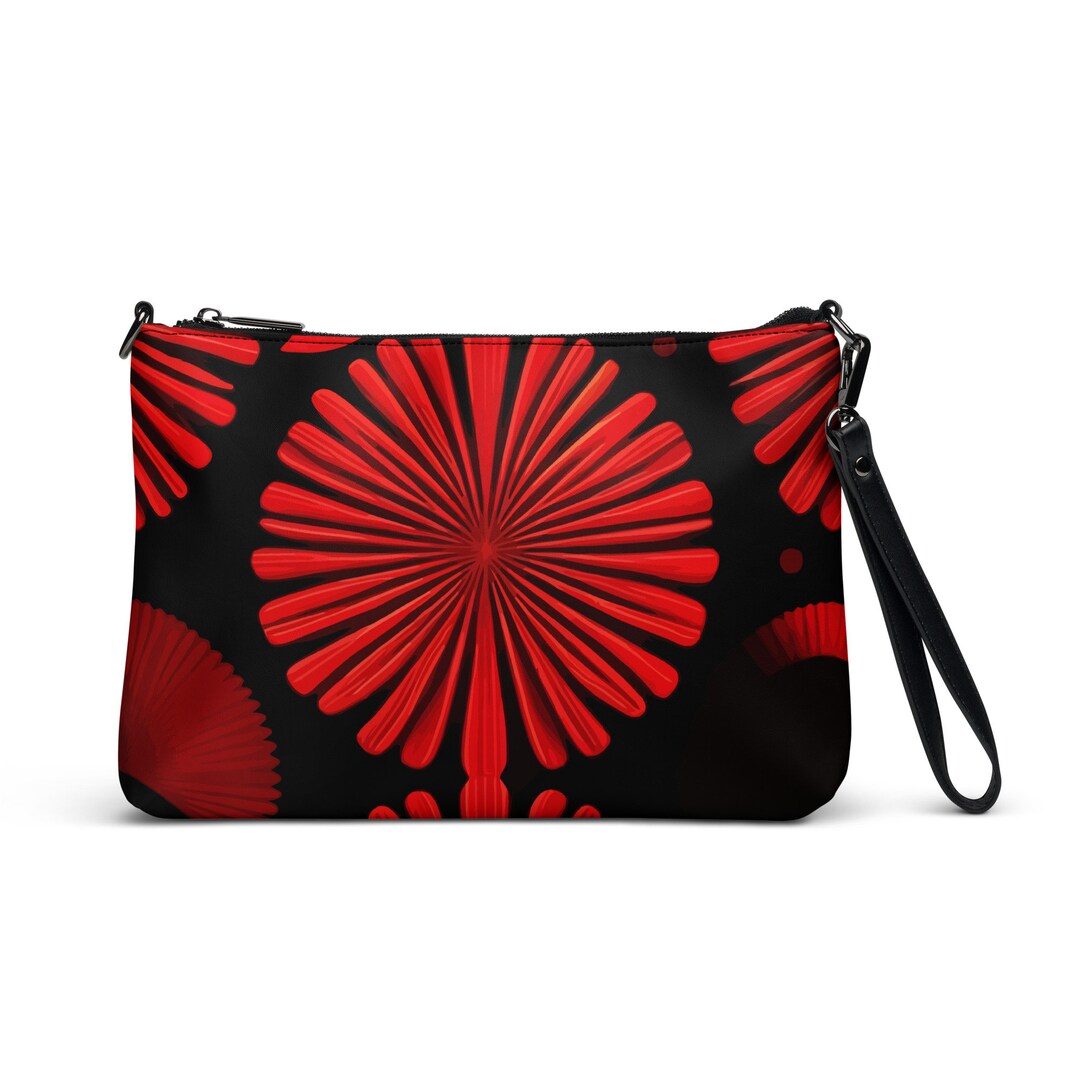 Vamp Crossbody Duel Red You Go Girl Bag - Etsy