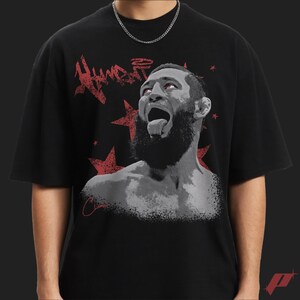Limited Khamzat Chimaev Shirt Vintage 90s Grapic Mixed Martial Artist ...