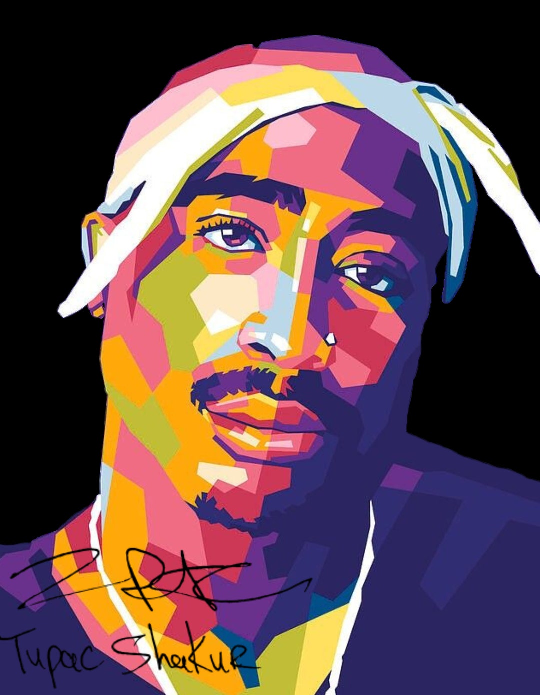 2PAC Shakur Signature autoghraph T-shirt Hip Hop - Etsy Australia