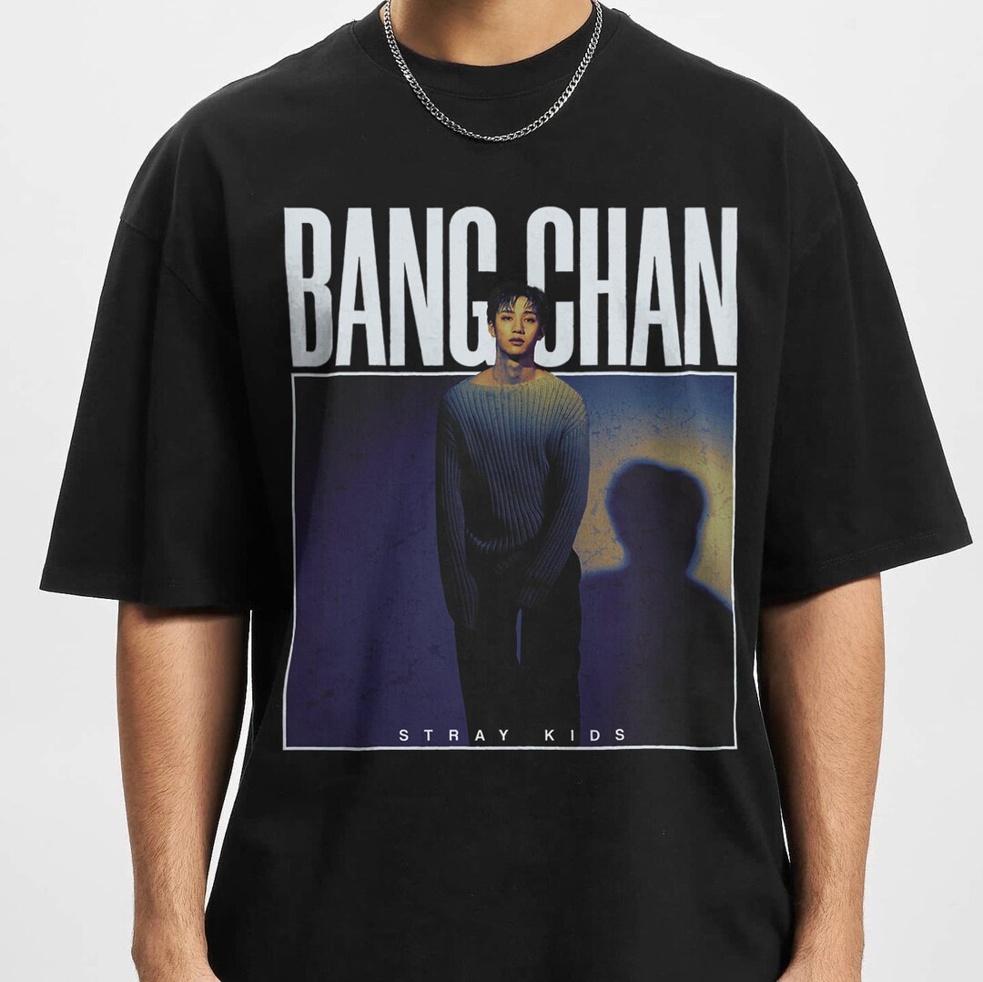 Vintage Bang Chan Stray Kids Graphic Shirt, Bang Chan Retro T Shirt ...