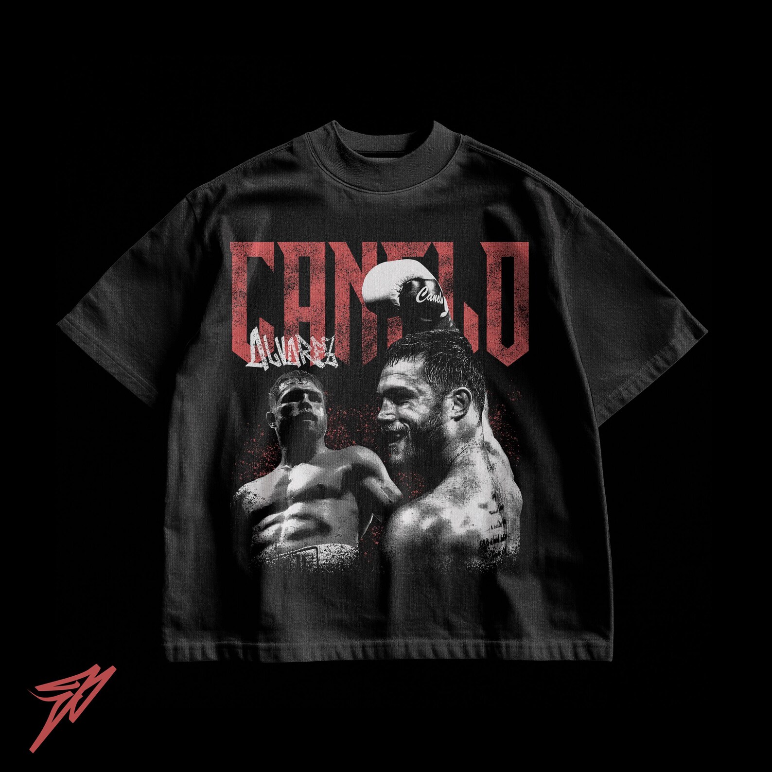 Canelo Alvarez Oversized T-shirt | Vintage Bootleg MMA Fighter Graphic ...