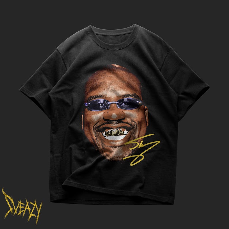 Shaquille O'neal Graphic Shirt | Iconic Retro Basketball Tee | Head Cut ...