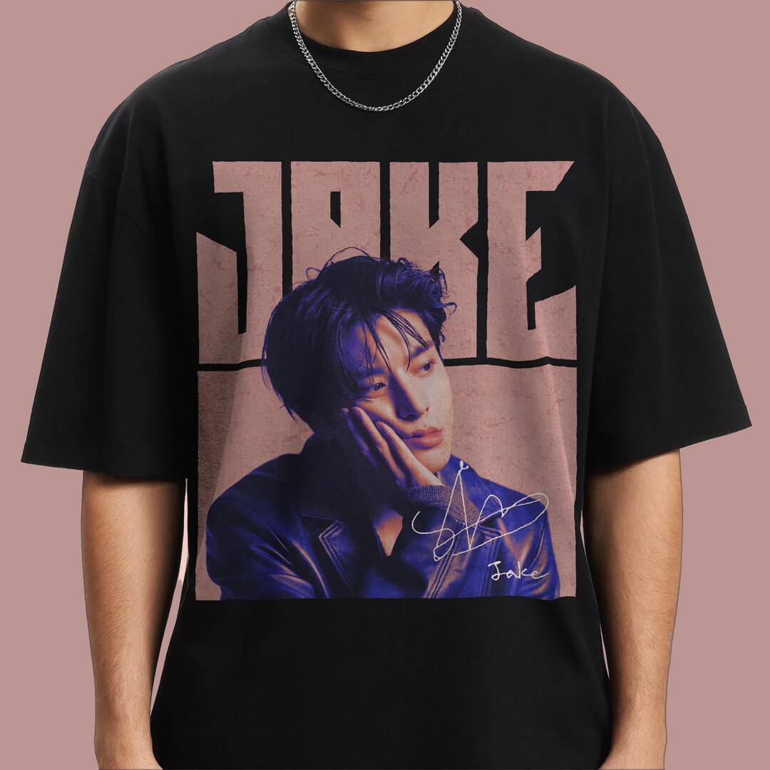 Limited Jake Enhypen Kpop Tshirt Vintage Unisex Shirt, Jake Enhypen Fan ...