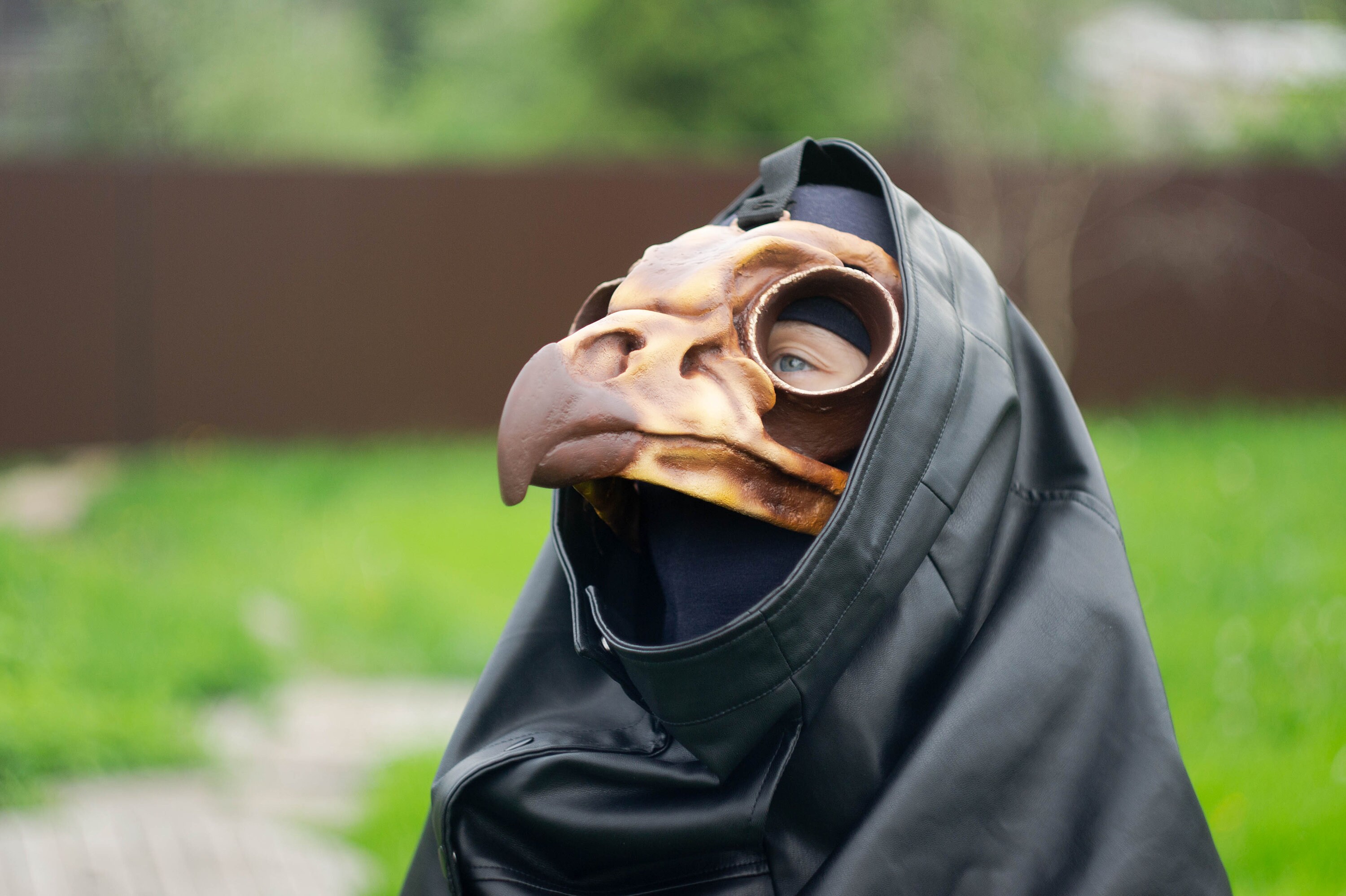 Owl Skull Mask Full Face Lightweight 3d Printed Horror Mask - Etsy