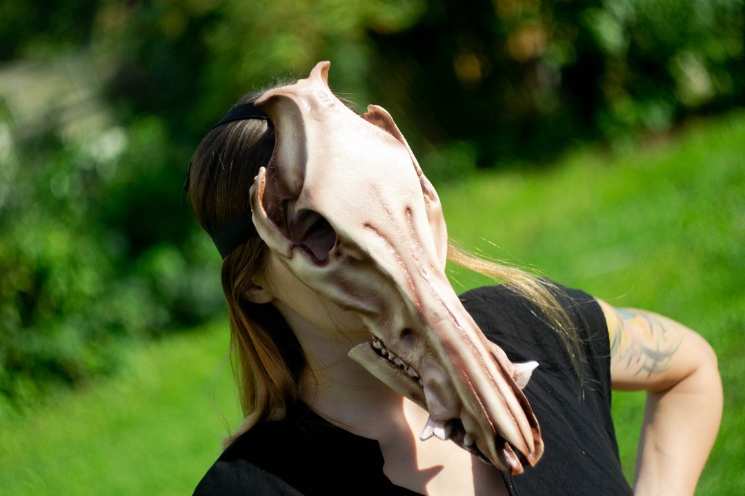Boar Skull Mask Animal Skull Mask Viking Skull Mask Resin Skull Mask ...