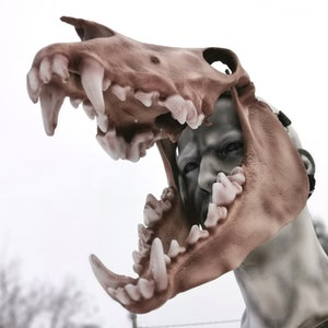 Wendigo Big Head Mask, Wendigo Mask Realistic Face Mask, Horror Mask ...