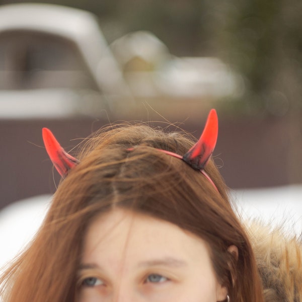 Realistic Devil Horns - Etsy