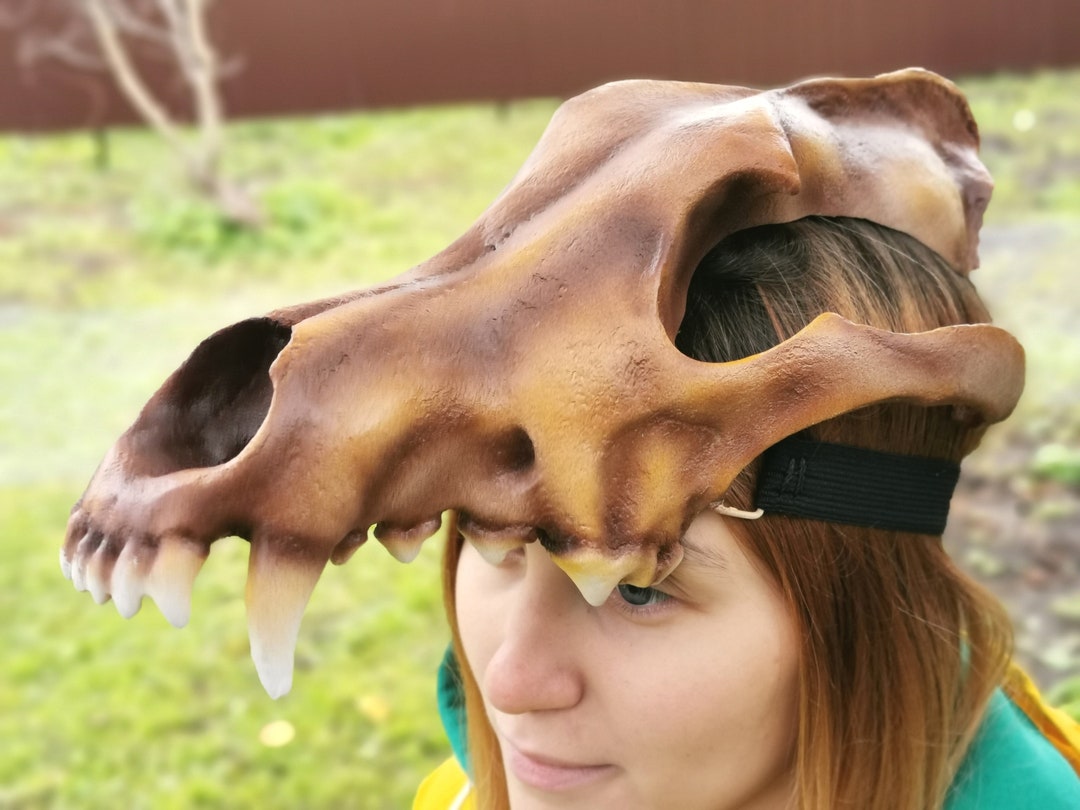 Wolf Head Mask, Realistic Skull Mask, Wolf Mask, Resin Skull Mask ...