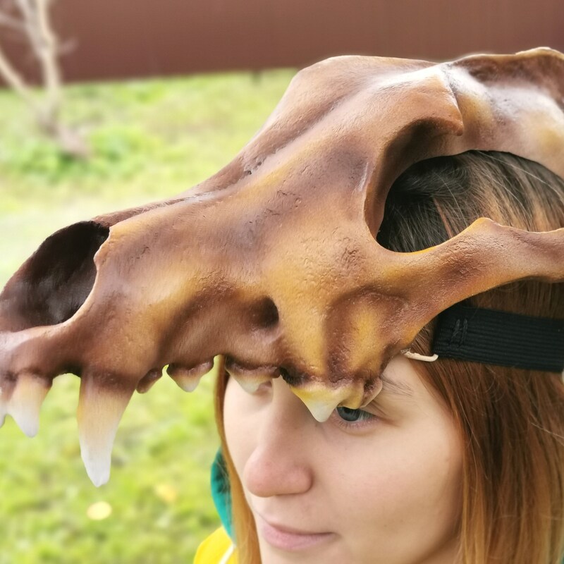 Realistic Skull Mask - Etsy