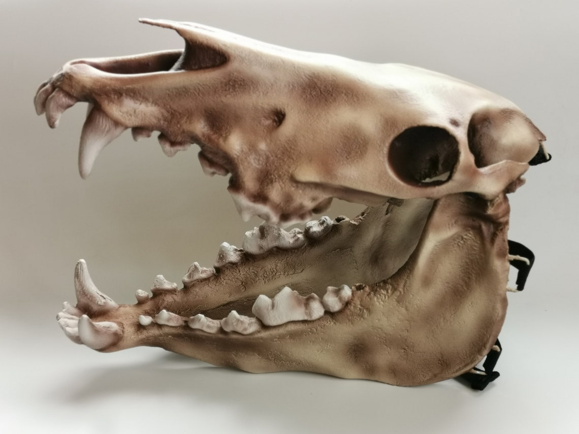 Wendigo Big Head Mask, Wendigo Mask Realistic Face Mask, Horror Mask ...