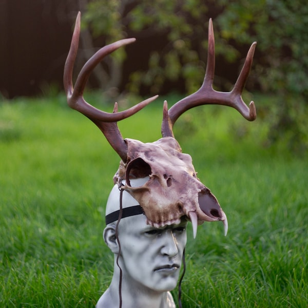 Deer Skull Mask - Etsy