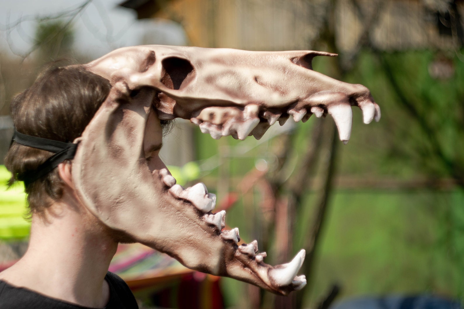 Wendigo Big Head Mask, Wendigo Mask Realistic Face Mask, Horror Mask ...