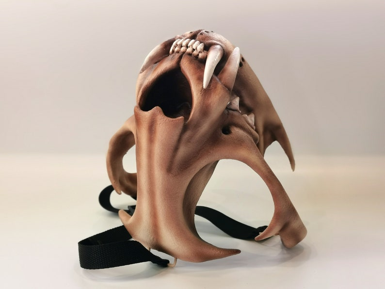 Lynx Skull Mask, Realistic Lynx Mask, Horror Mask, Animal Skull Mask ...