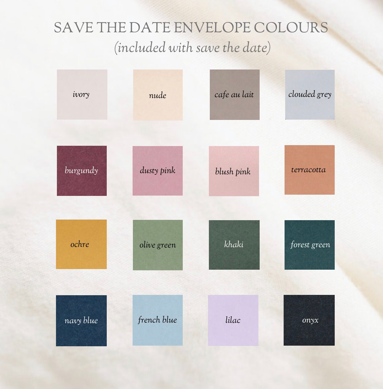 Wildflower Save the Date / Flower Save the Date / Floral Save the Date ...