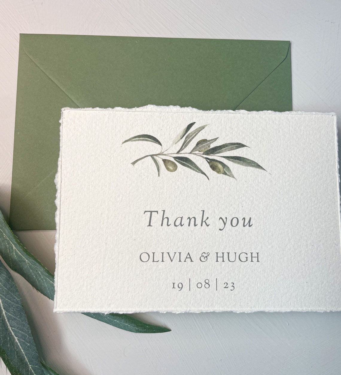 Olive Wedding Menu / Handmade Paper Menu / Olive Menu / Olive - Etsy