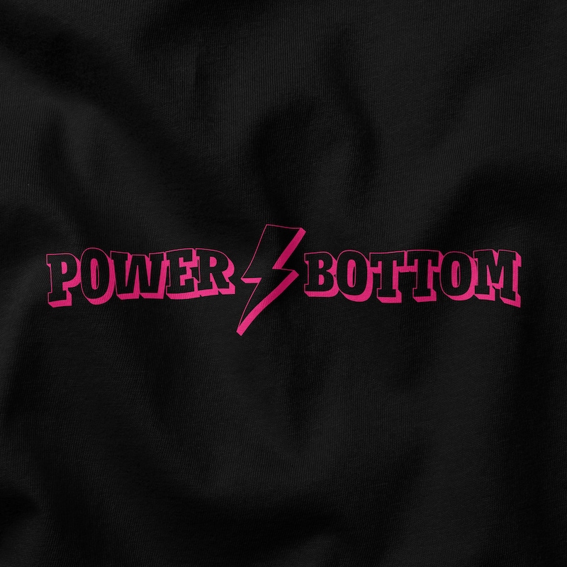 Power Bottom T Shirt - Etsy